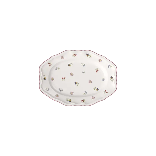 VILLEROY & BOCH Petite Fleur Oval Platter - None