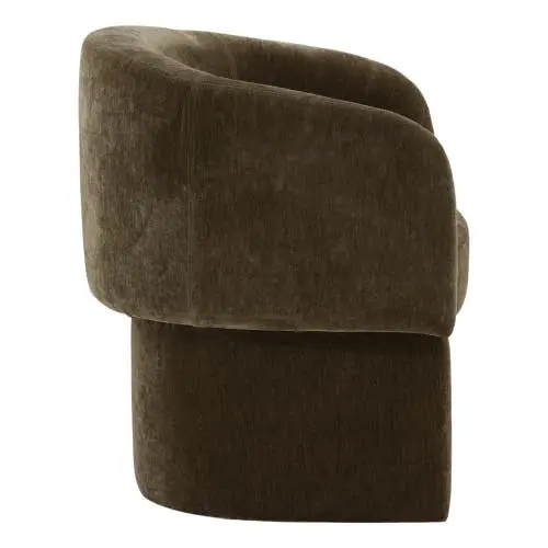 DOVETAIL FURNITURE Ysabel Velvet Dining Chair