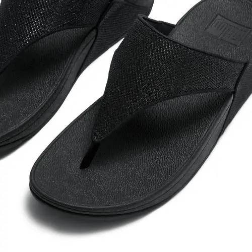 Fitflop Lulu Shimmerglitz Toe Post Sandal