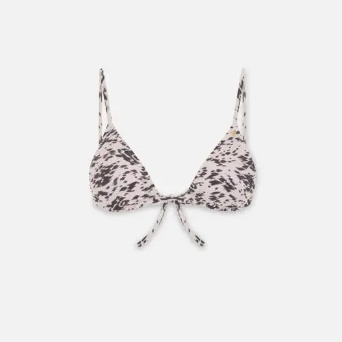 PCFG STORE Classic Triangle Bikini Top - Light Beige
