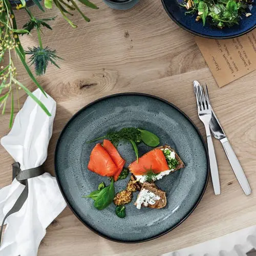 VILLEROY & BOCH Lave Gris Dinner Bowl