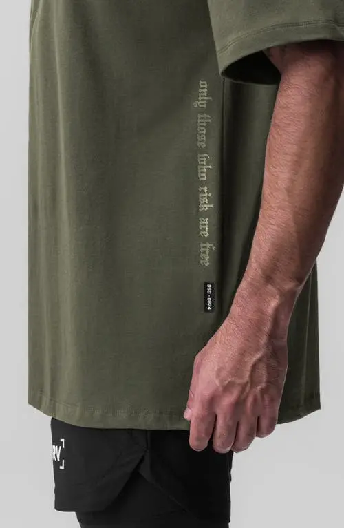 ASRV Supima Oversized Tee - Olive