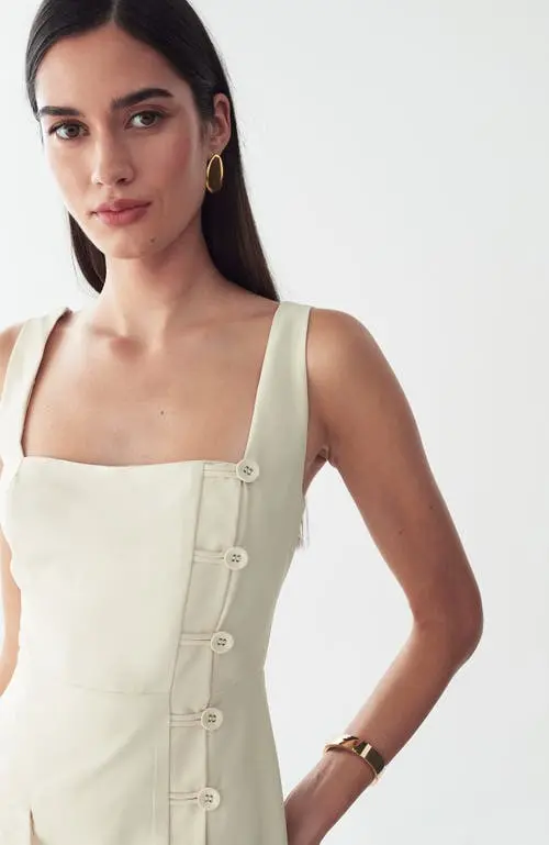 WILLA Krishel Mini Dress - Bone