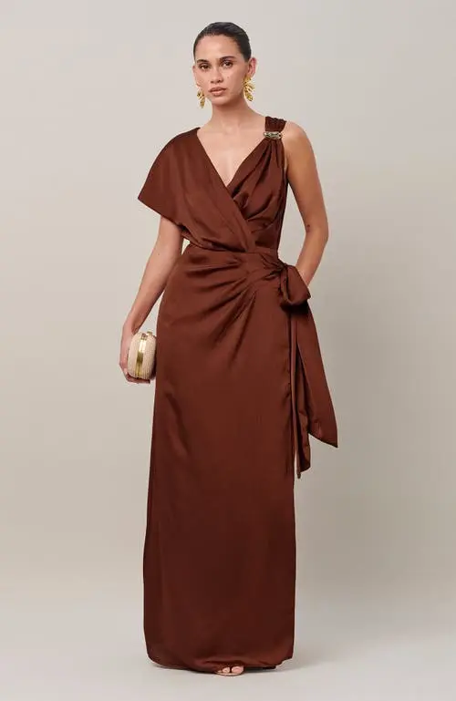 SAVEL Benny Maxi Dress - Rust