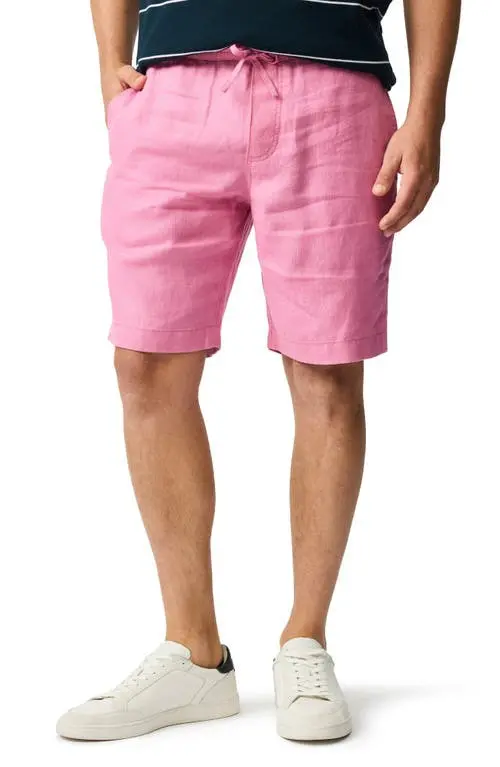 Rodd & Gunn Linen Shorts - Geranium