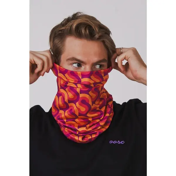 OOSC 70's Show" Print Multi-functional Neck Tube - Colorful Pattern