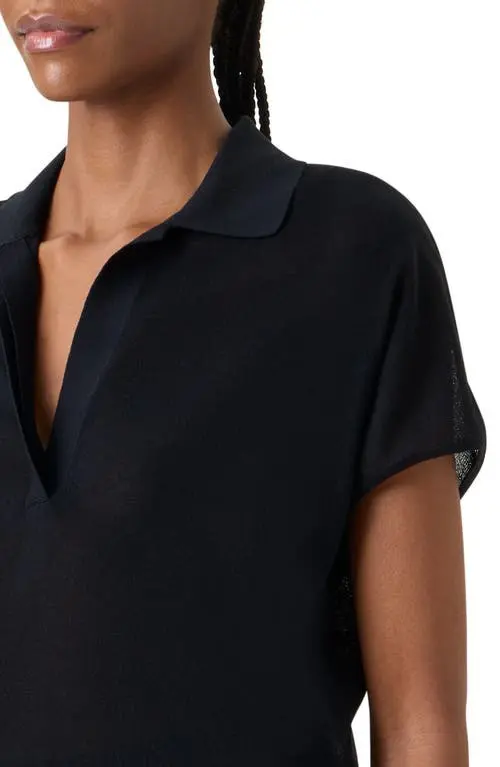 Akris Relaxed Fit Polo Sweater