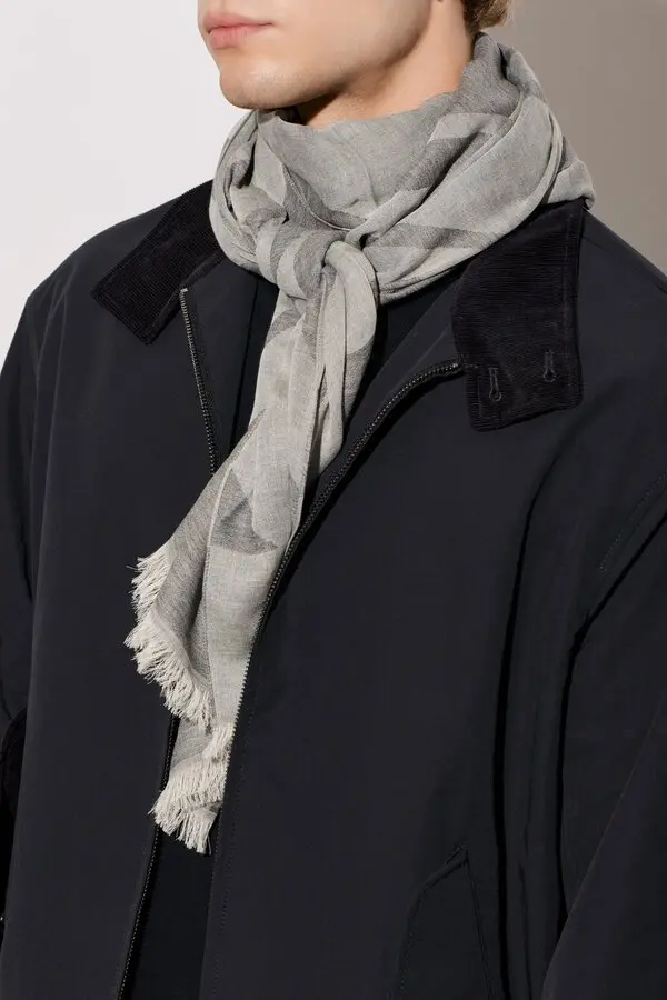 Emporio Armani Scarf With Logo