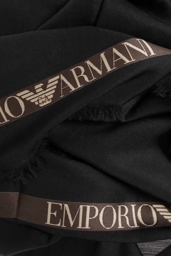 Emporio Armani Scarf With Logo
