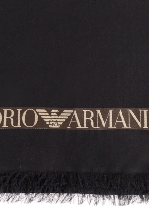 Emporio Armani Scarf With Logo
