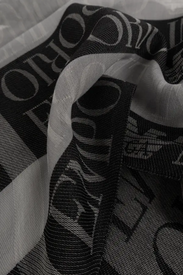 Emporio Armani Scarf With Logo