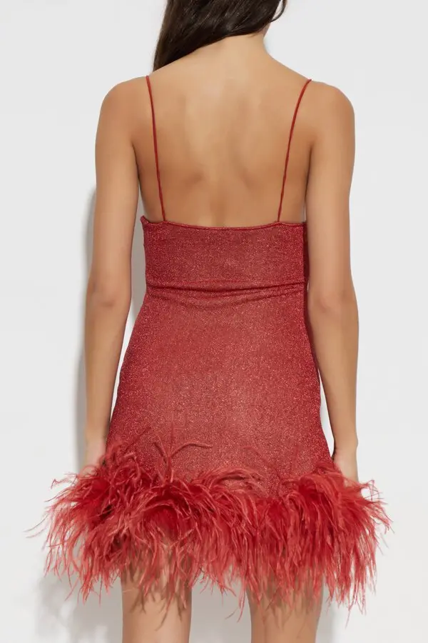 Oseree Feather Dress