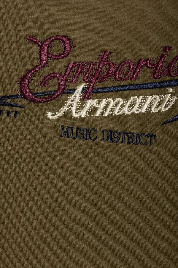 Emporio Armani T-shirt With Embroidered Logo