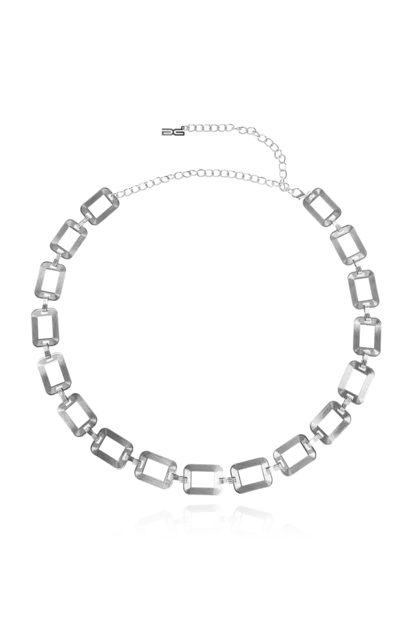GESTUZ Belt ‘gzchannie - Silver