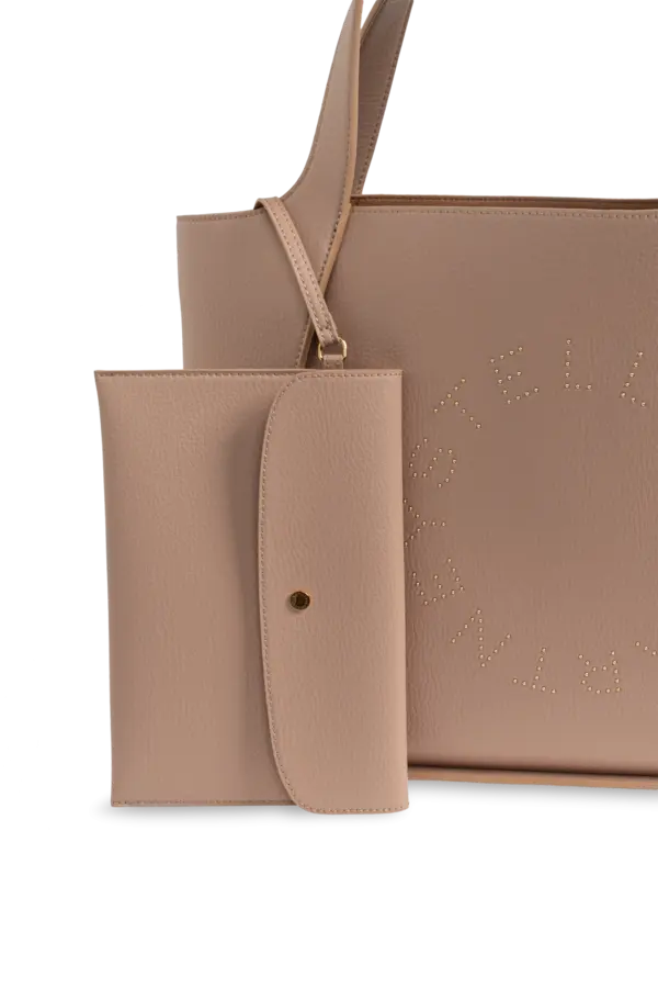 Stella McCartney Tote Bag With Perforated Logo