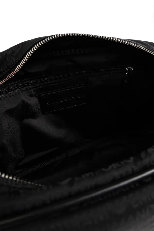 Emporio Armani Monogrammed Toiletry Bag
