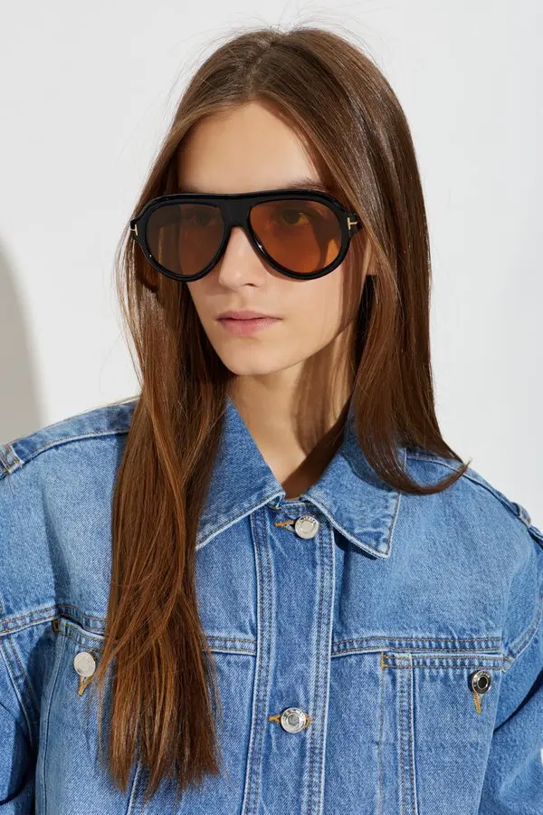 TOM FORD Zeiss Aviator Sunglasses