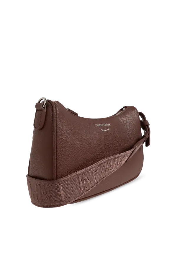 Emporio Armani Embossed Logo Shoulder Bag