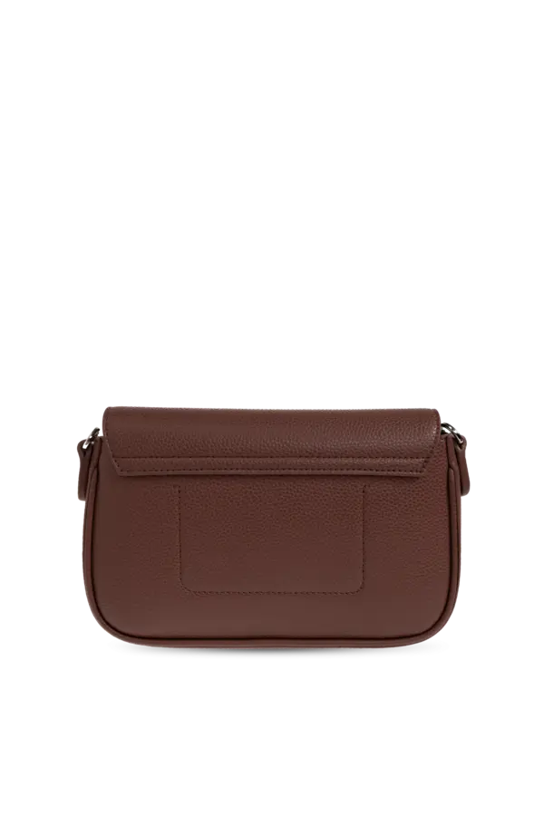 Emporio Armani Polished Leather Shoulder Bag