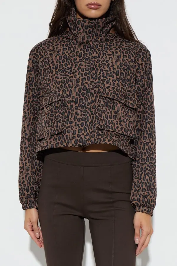 The Upside Ludlow Leopard Print Jacket