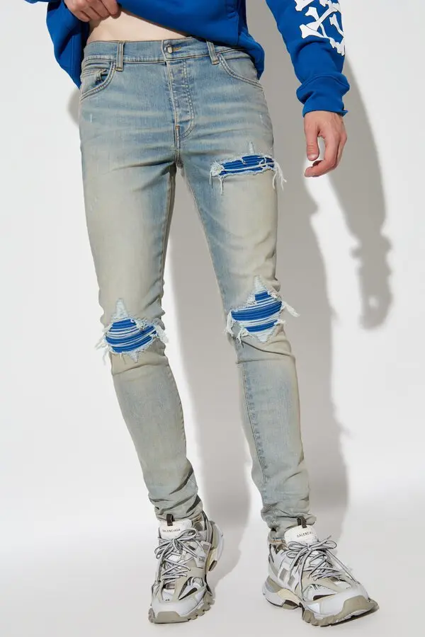 Amiri Jeans With Logo
