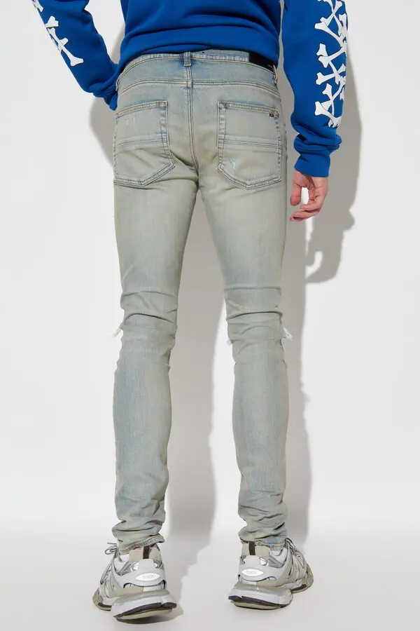 Amiri Jeans With Logo