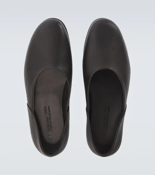 STOFFA Leather Slip-on Shoes