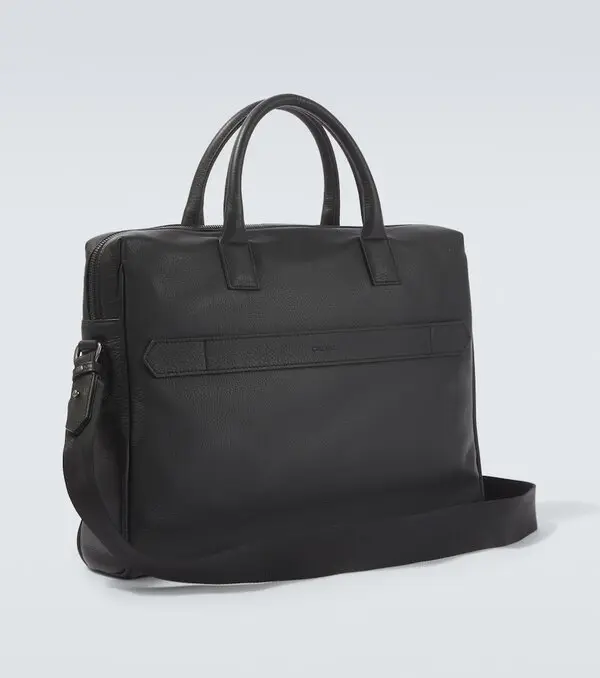 Canali Leather Briefcase