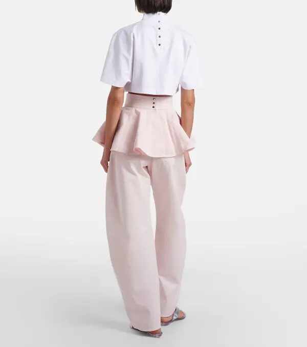 Alaïa Barrel-leg Jeans