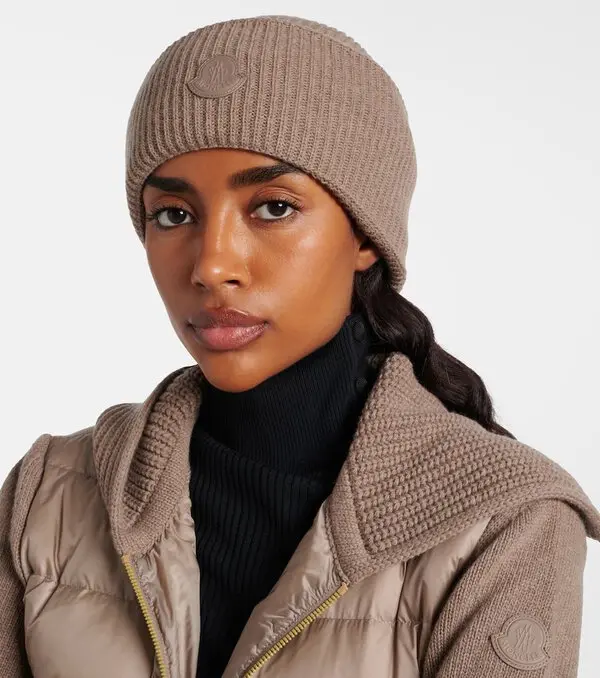 Moncler Wool And Cashmere Beanie
