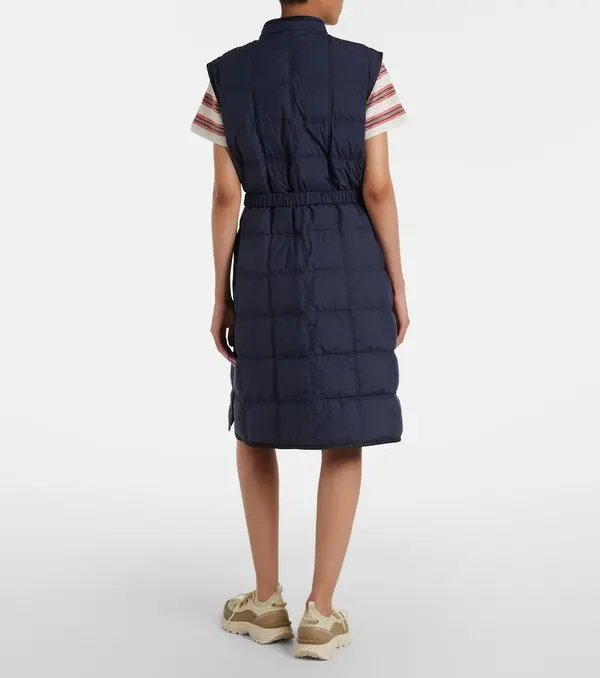 Moncler Cygnette Belted Quilted Down Vest