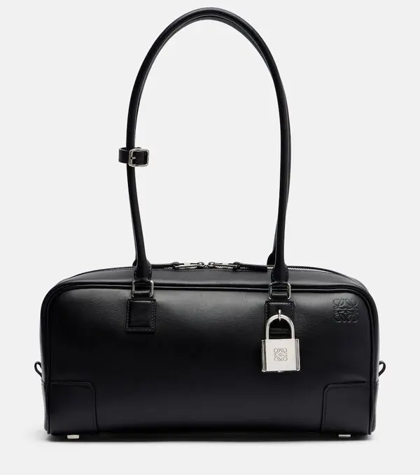 Loewe Amazona 31 Leather Shoulder Bag - Black
