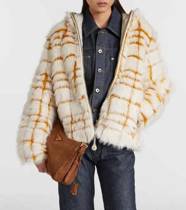 Moncler Pluvier Checked Jacket