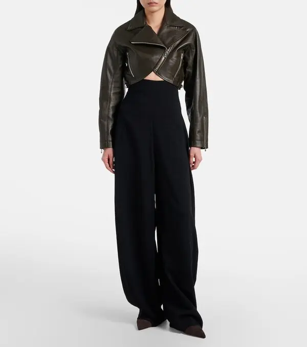 Alaïa Barrel-leg Pants