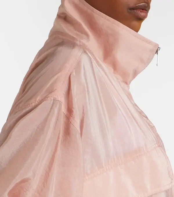 THE FRANKIE SHOP Drea Bomber Jacket - Pink