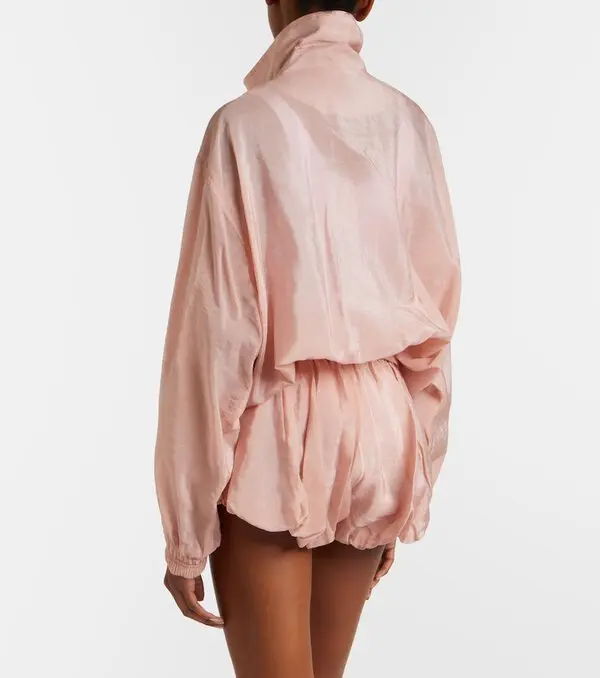 THE FRANKIE SHOP Drea Bomber Jacket - Pink