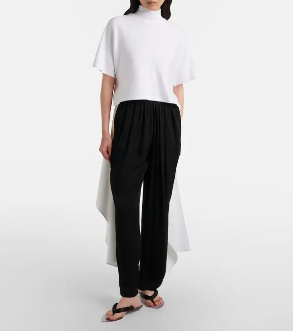 Alaïa Cady Straight Pants