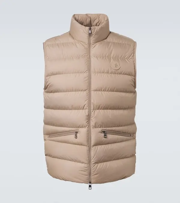 Moncler Treompan Down Vest - Beige