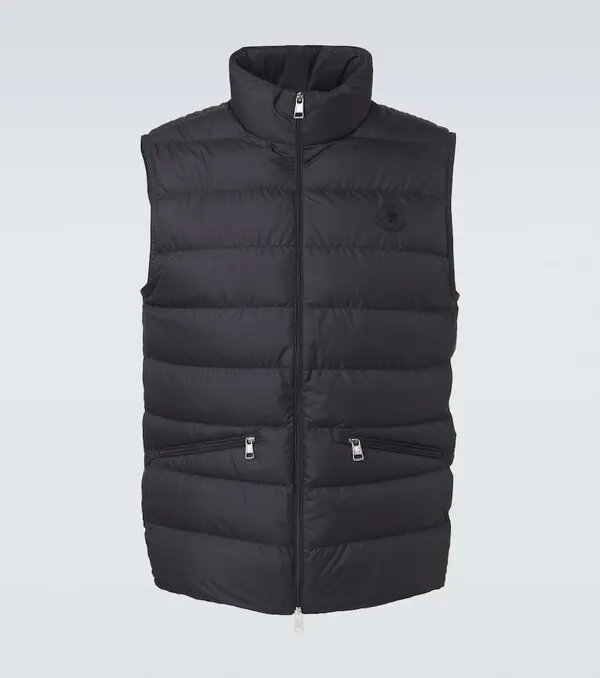 Moncler Down Vest - Black