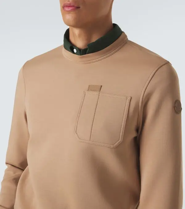 Moncler Cotton-blend Sweatshirt
