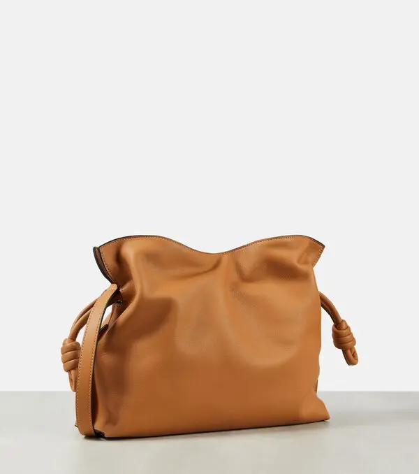 Loewe Flamenco Clutch - Brown