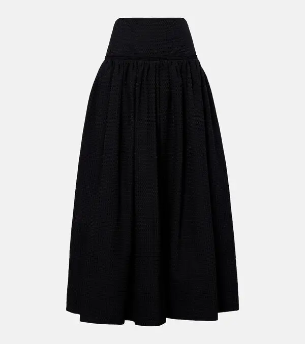 Alaïa Maxi Skirt - Black