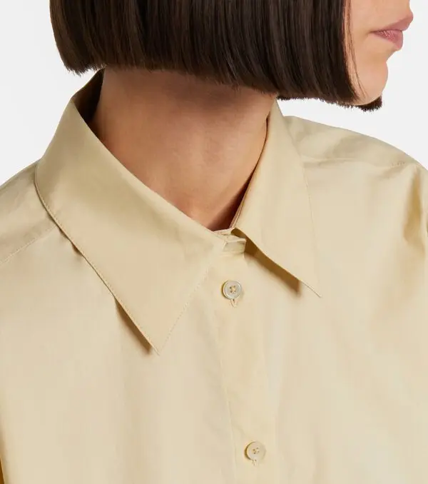 TOTEME Oversized Cotton Poplin Shirt