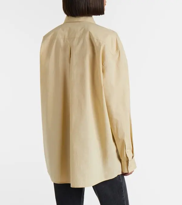 TOTEME Oversized Cotton Poplin Shirt