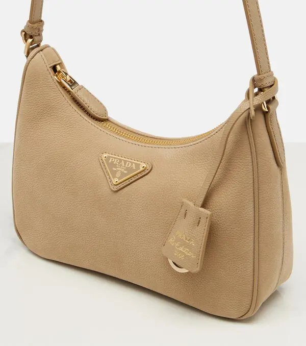 Prada Re-edition 2005 Mini Leather Shoulder Bag