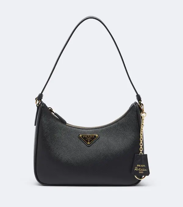 Prada Re-edition 2005 Mini Shoulder Bag - Black