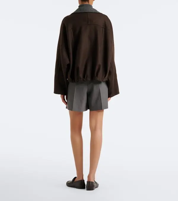 Brunello Cucinelli Tailored Wool-blend Shorts