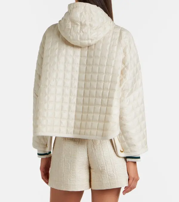 Moncler Quilted Hooded Jacket