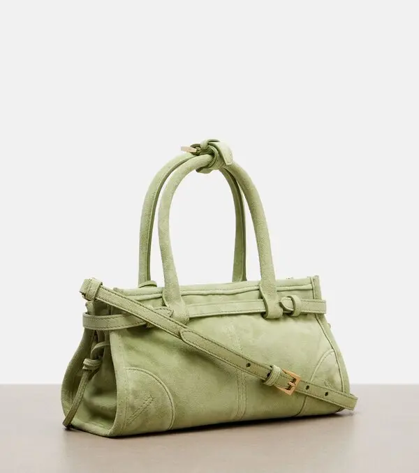 Prada Bonnie Mini Suede Top-handle Bag