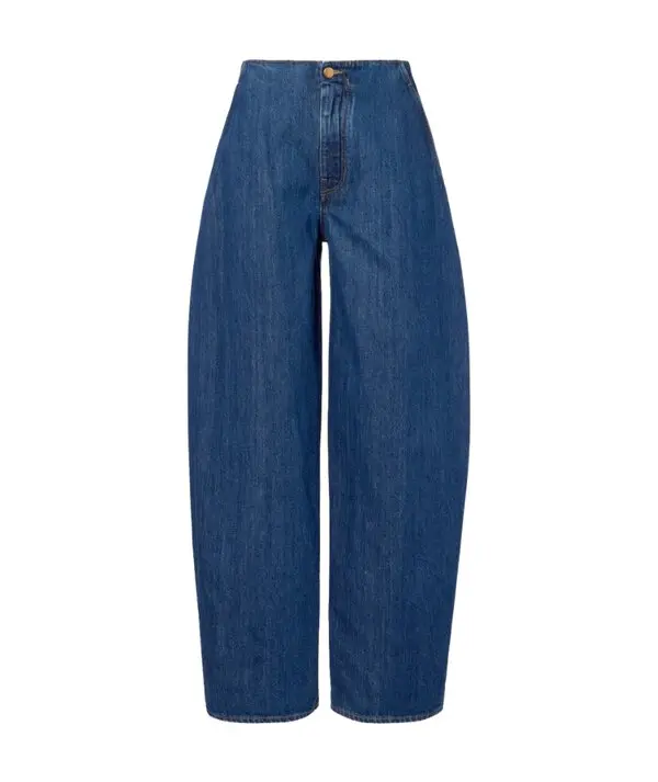 JIL SANDER Barrel-leg Jeans - Blue